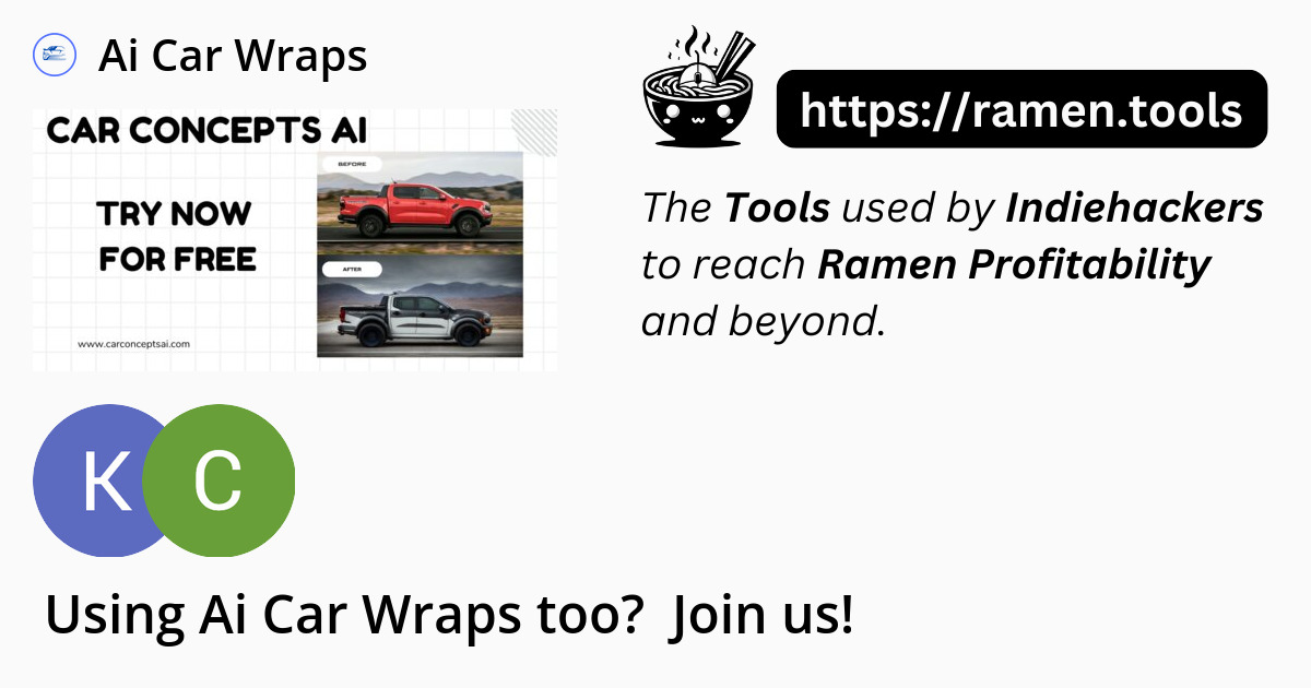 Ai Car Wraps | ramen.tools