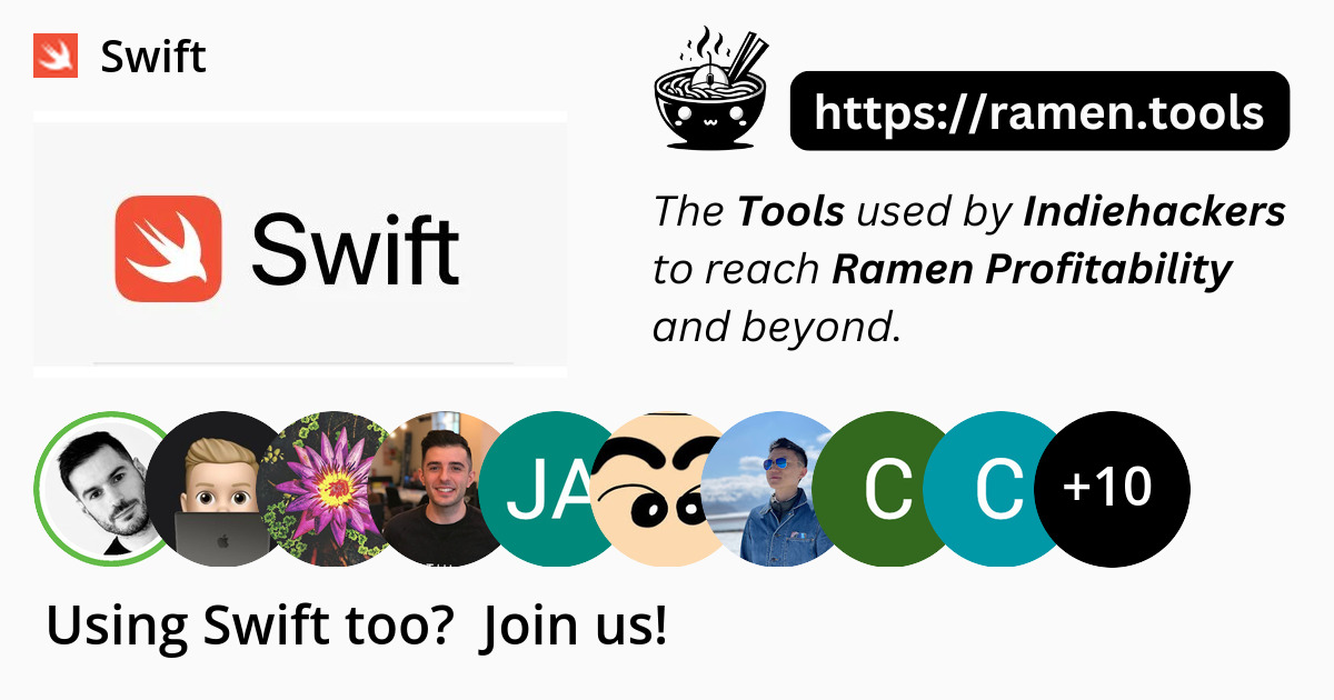 Swift | ramen.tools